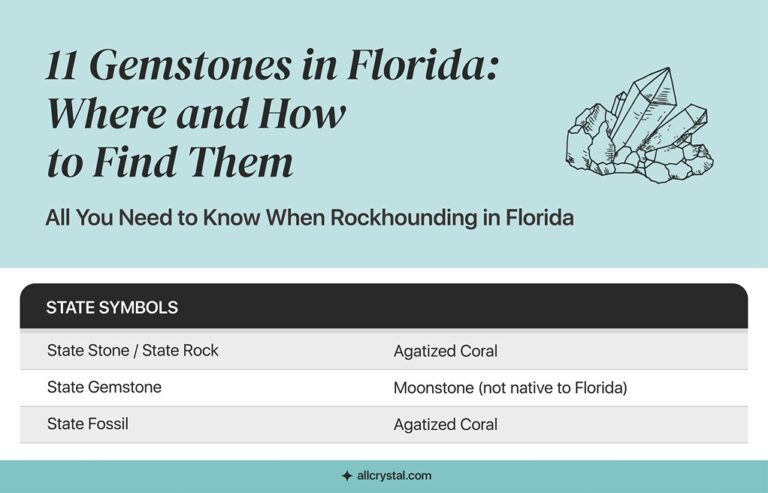Finding and Using Top 11 Gemstones in Florida | All Crystal